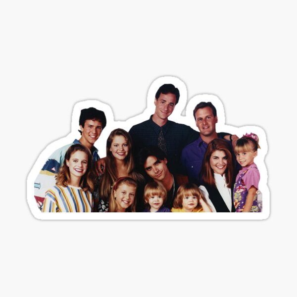 "Full House" Sticker for Sale by maddiexgrace16 | Redbubble