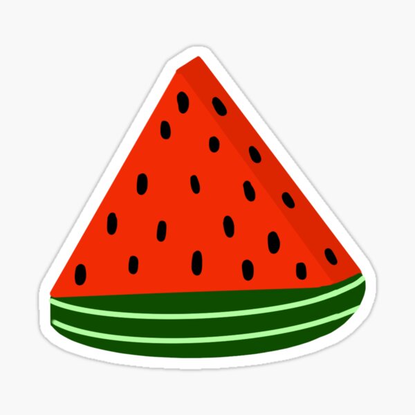 "Watermelon sticker" Sticker by paigerswim | Redbubble