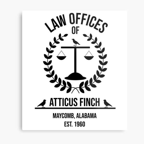 Atticus Finch To Kill A Mockingbird Metal Prints | Redbubble