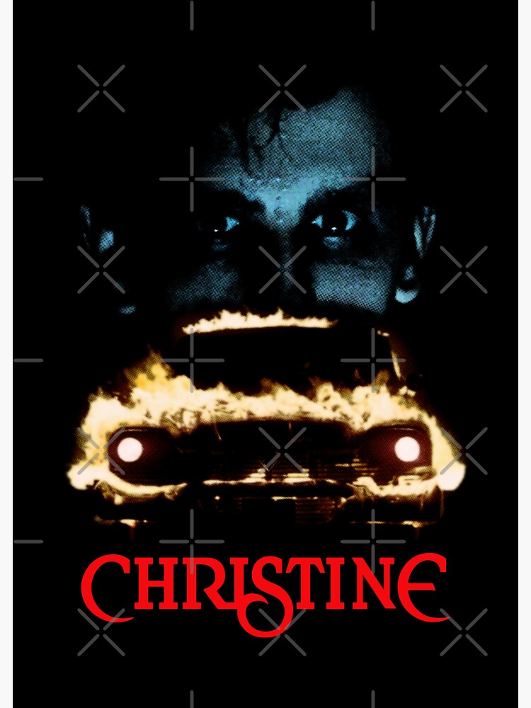 "CHRISTINE Face" Sticker for Sale by DCdesign | Redbubble