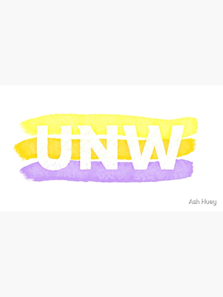 "UNW Logo Paint Swatches " Photographic Print for Sale by Ashmist ...