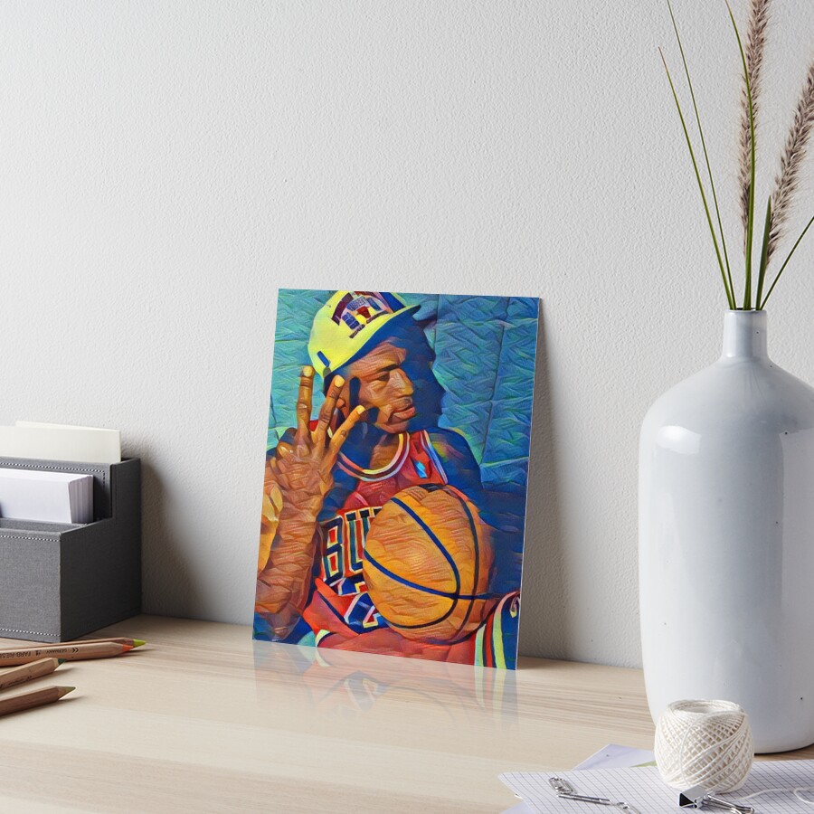 "MJ, Three-Peat, 3-Peat" Art Board Print by DomGDesign | Redbubble