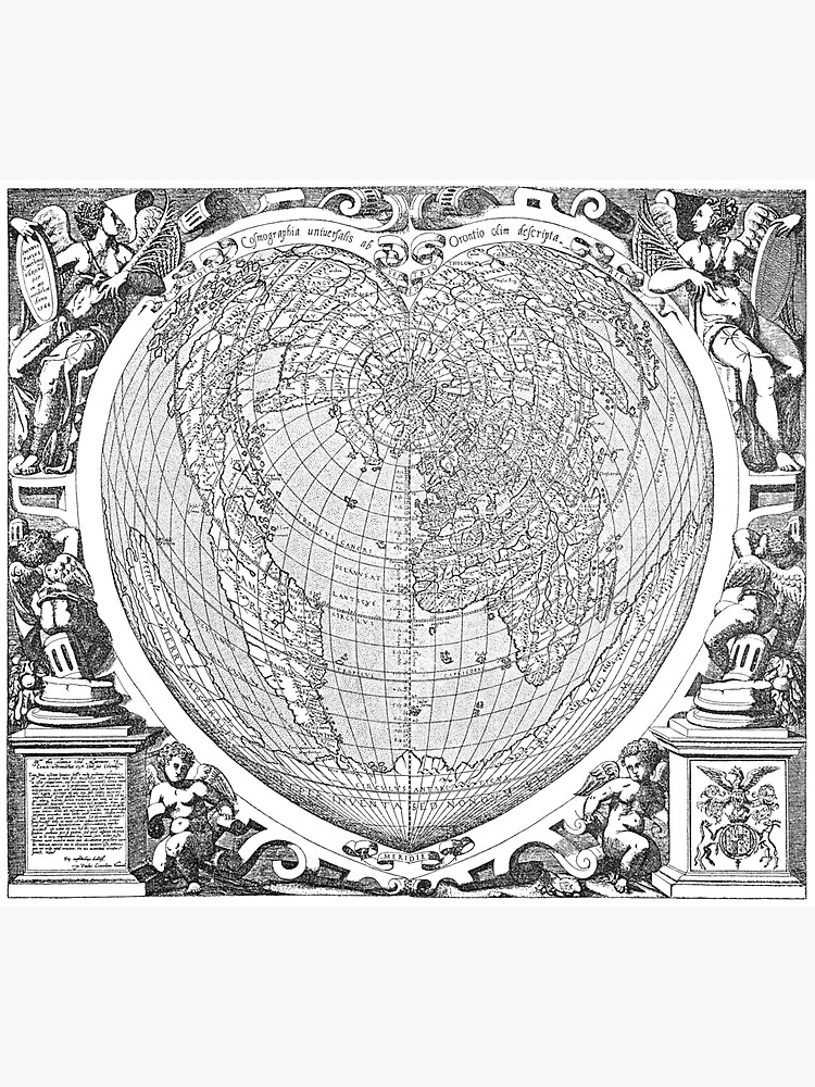 "World Map 1566" Poster by VintageLevel | Redbubble