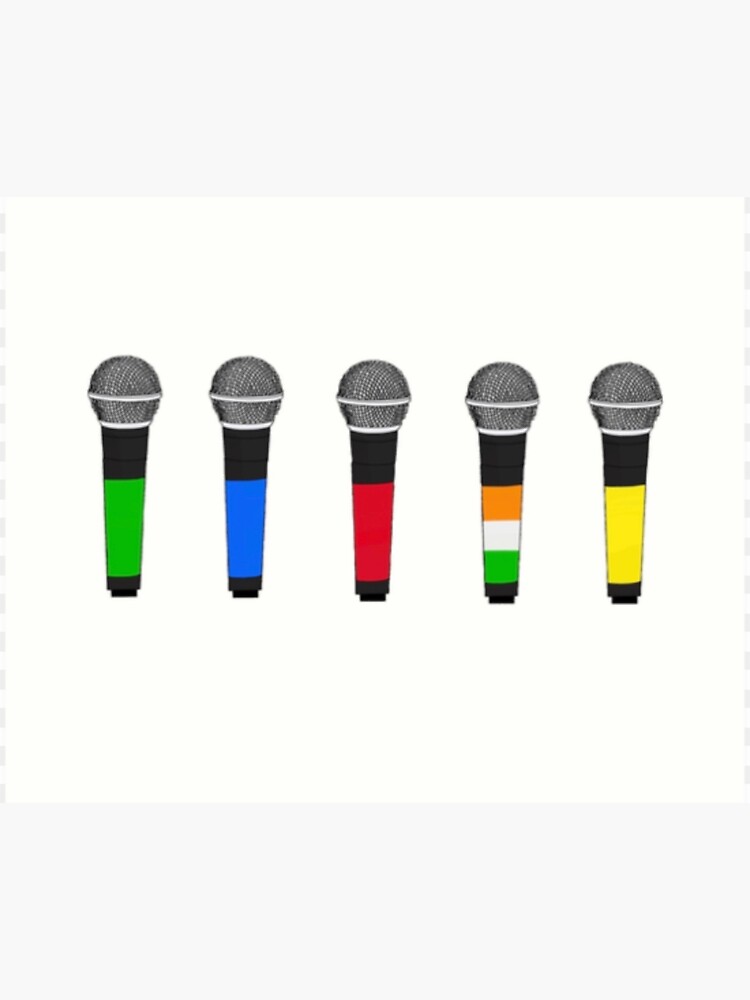 "one direction microphone " Sticker for Sale by alanaa57 | Redbubble