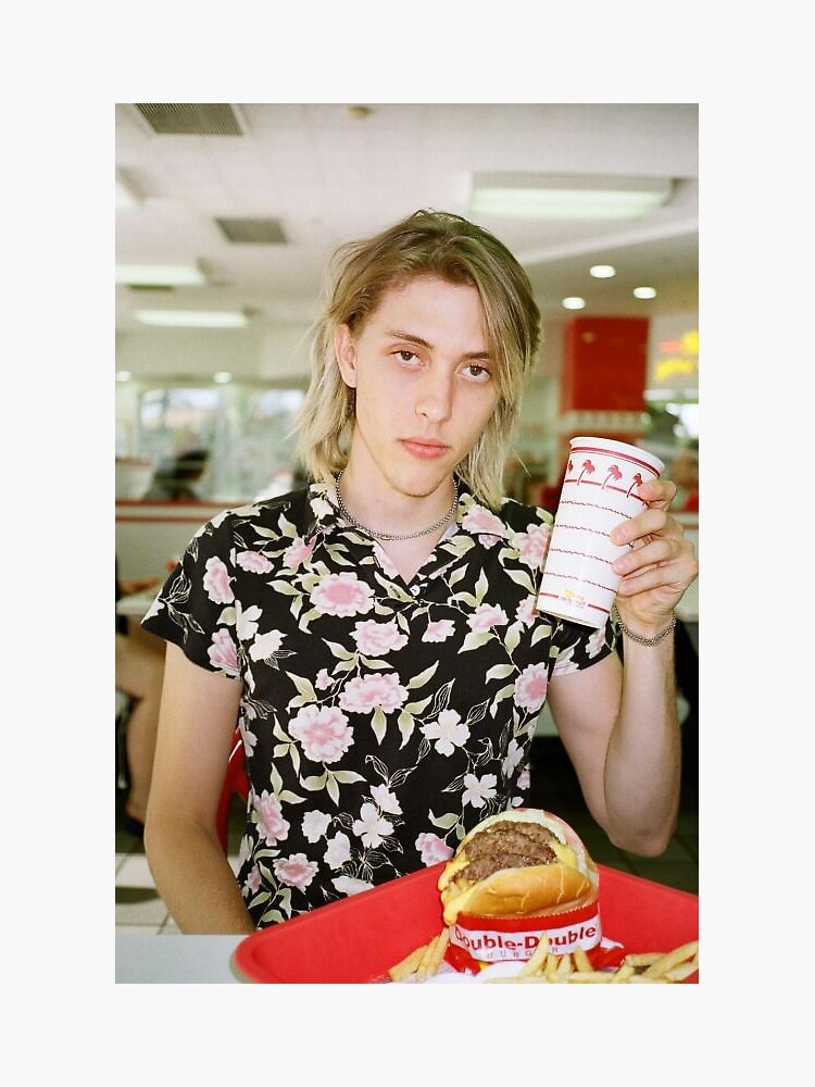 "Fletcher Shears In N Out" Sticker for Sale by Gxmn05 | Redbubble