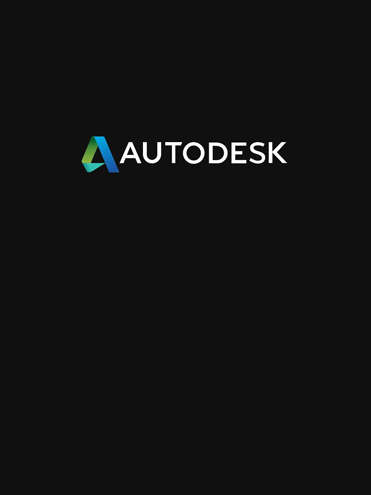 "Autodesk" T-shirt for Sale by muslikhahanja | Redbubble | artist t ...