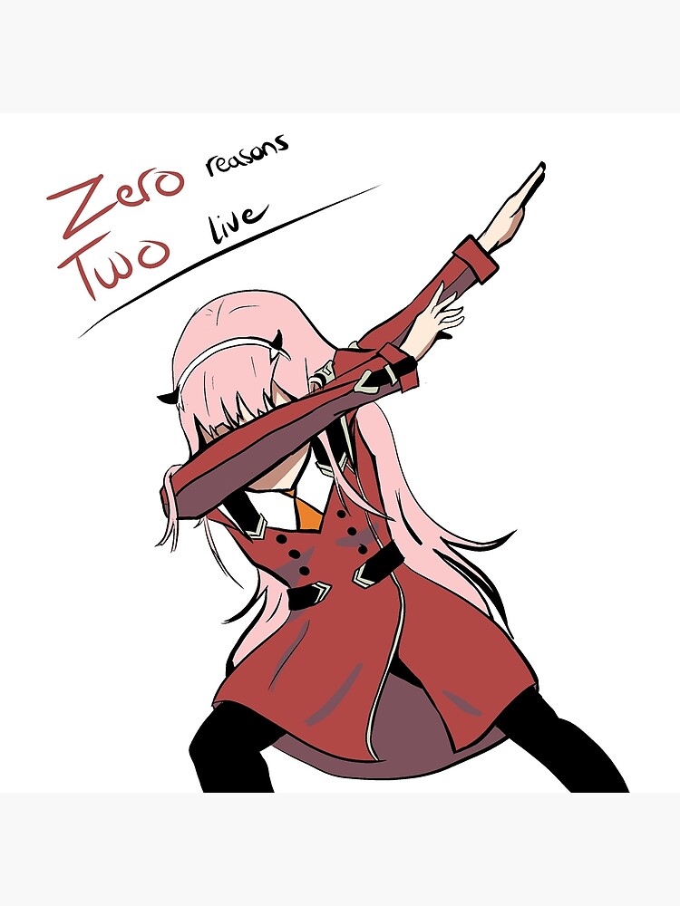 "Zero Two Dab" Poster for Sale by AceProducts | Redbubble