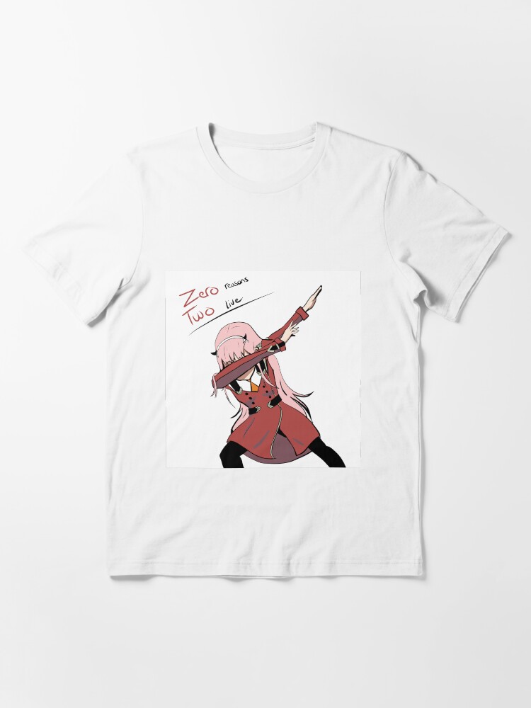 "Zero Two Dab" T-shirt for Sale by AceProducts | Redbubble | zero two t ...