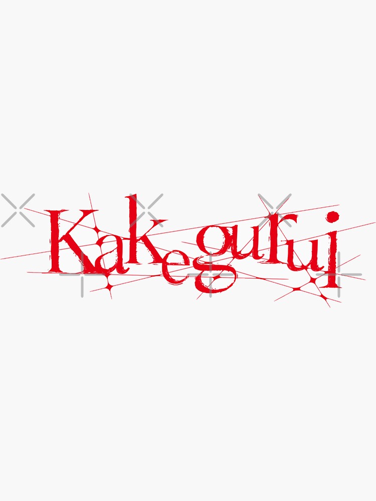 "Kakegurui Sticker" Sticker for Sale by yuennbunn | Redbubble