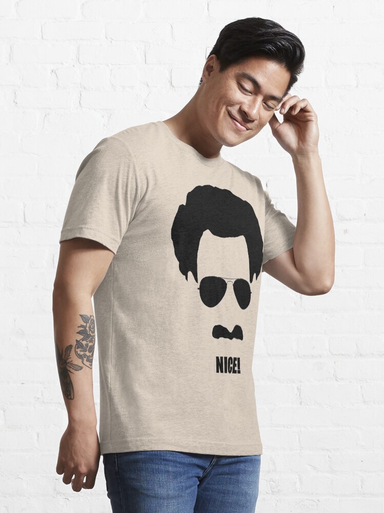 "NICE!" T-shirt for Sale by Coldwash | Redbubble | comedy inspired ...