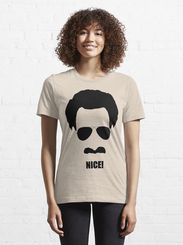 "NICE!" T-shirt for Sale by Coldwash | Redbubble | comedy inspired ...