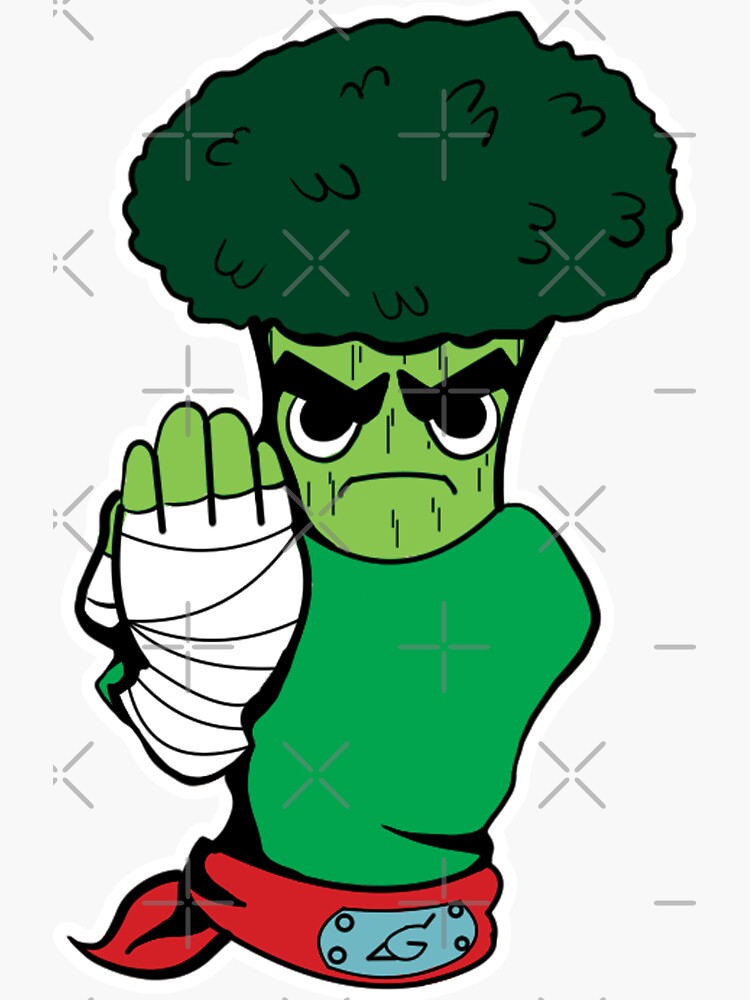 "Brocc Lee" Sticker for Sale by Mlamoth | Redbubble