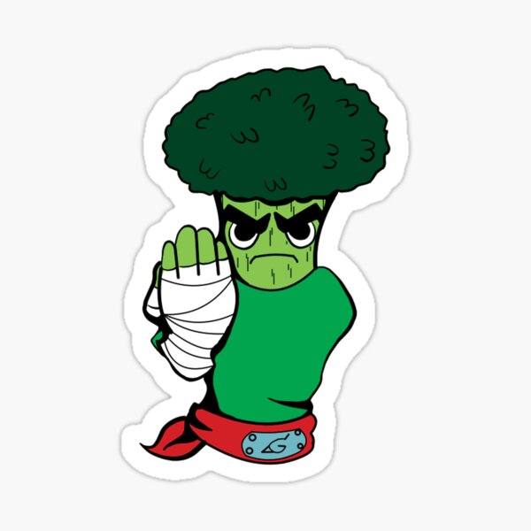 "Brocc Lee" Sticker for Sale by Mlamoth | Redbubble