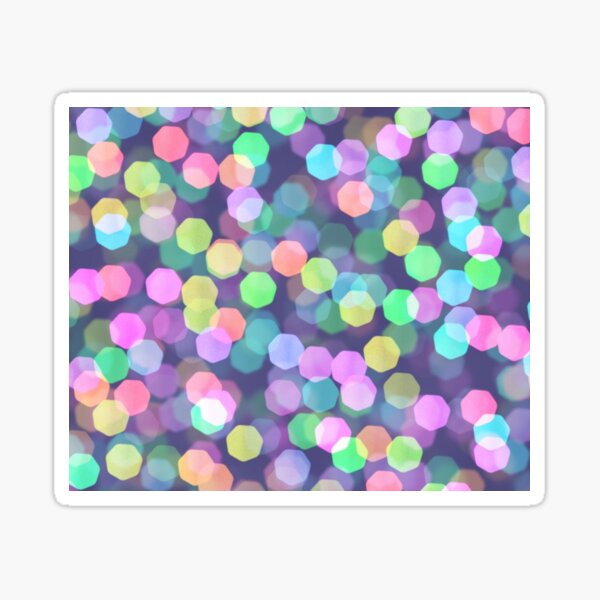 "Bokeh Lights Background 5" Sticker for Sale by cnslcnr | Redbubble