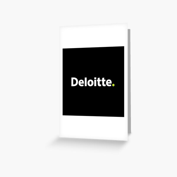 Deloitte Greeting Cards | Redbubble