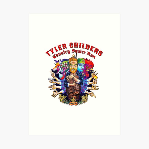 "tyler childers new logo" Art Print for Sale by hmacrierie26 | Redbubble