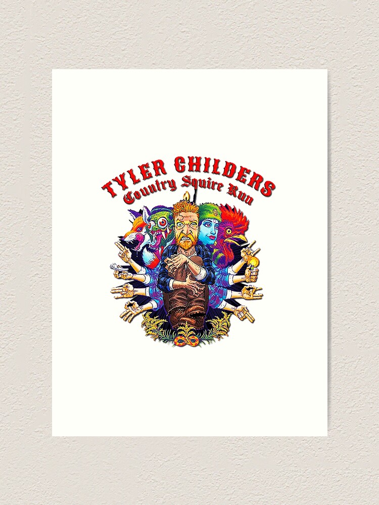"tyler childers new logo" Art Print for Sale by hmacrierie26 | Redbubble