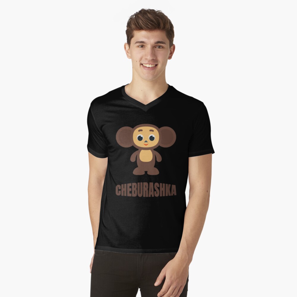 "Cheburashka Funny Russian Little Monkey" Sticker for Sale by YasDesign ...