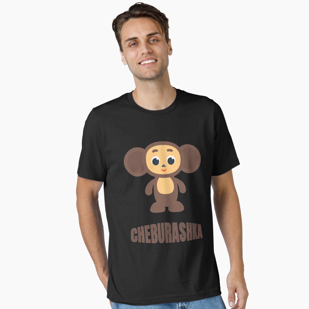 "Cheburashka Funny Russian Little Monkey" Sticker for Sale by YasDesign ...