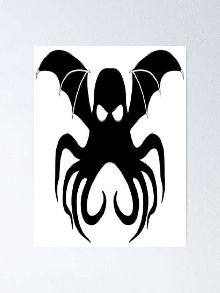 "THE Winged octopus" Poster for Sale by moustafa7155 | Redbubble