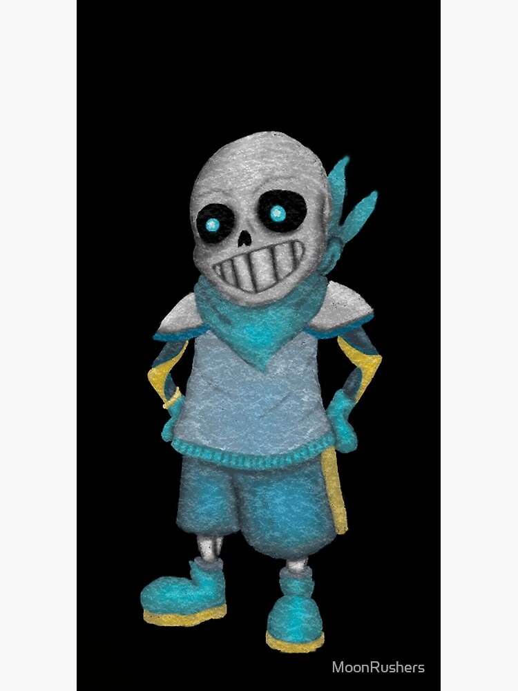 Blueberry Sans Bitty Art Print By Moonrushers Redbubble