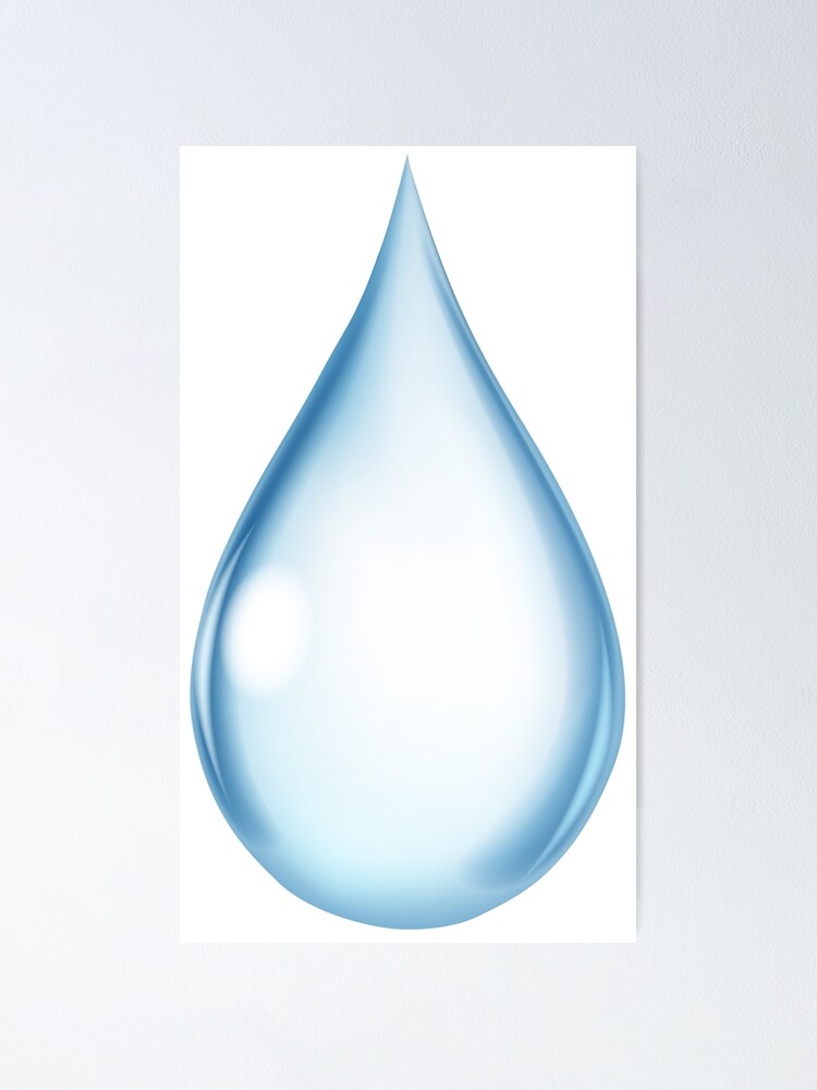 "A Single Teardrop" Poster by audio-sync | Redbubble