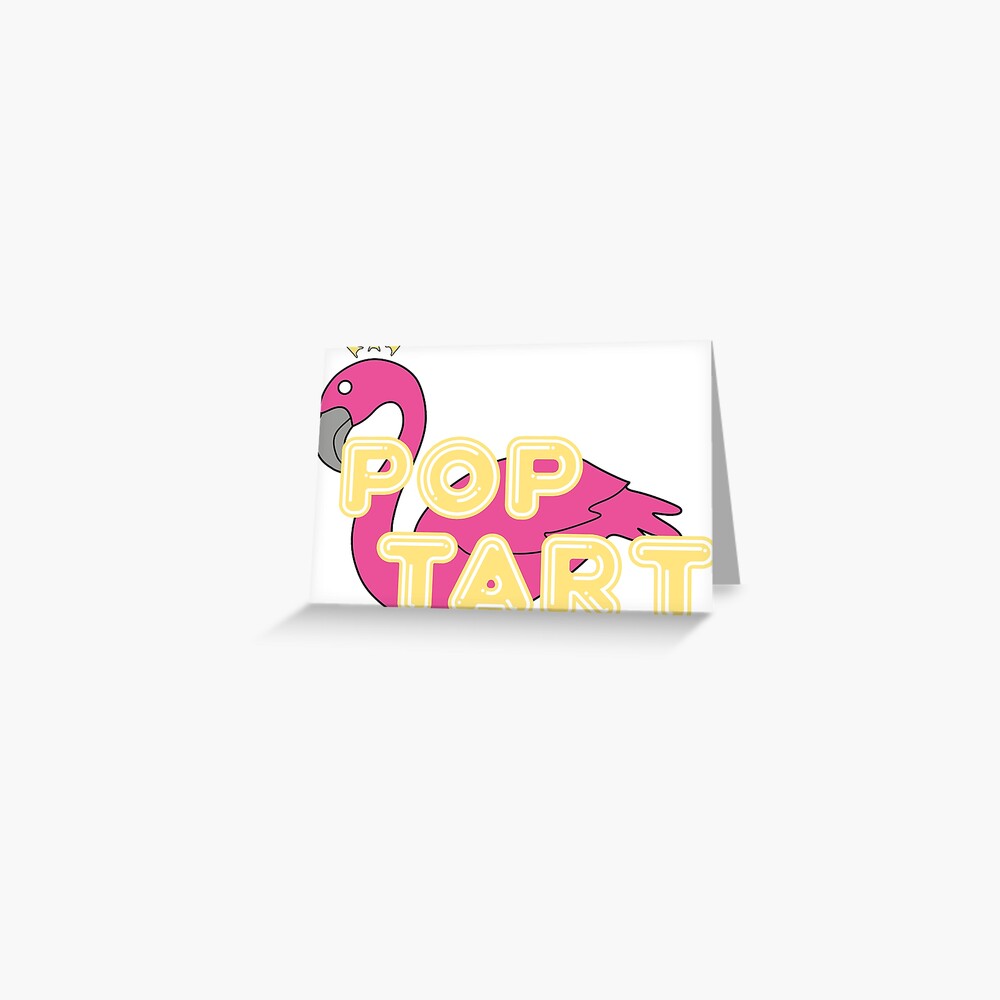 "Pop Tart Logo" Greeting Card by TeaTimeXOXO | Redbubble