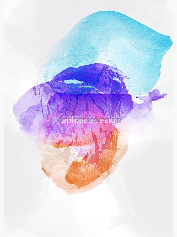 "Watercolor || SPLASH !!" Sticker by raphaeladesign | Redbubble