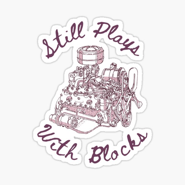 " Retro Engine | Ford Engine | Motor Enthusiast " Sticker for Sale by ...