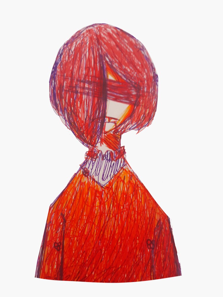 "Edgy pen aesthetic " Sticker for Sale by OliviaMillershp | Redbubble