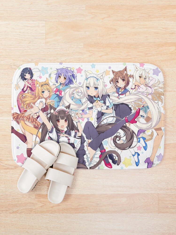 Nekopara 3 Bath Mat For Sale By Dylan5341 Redbubble