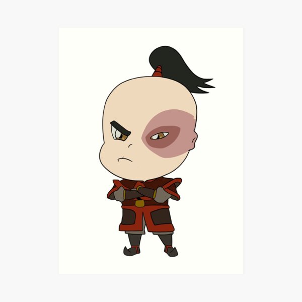 "Chibi Zuko" Art Print by lmckane | Redbubble