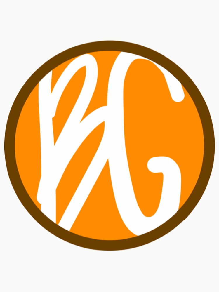 "BG" Sticker for Sale by uhitscait | Redbubble