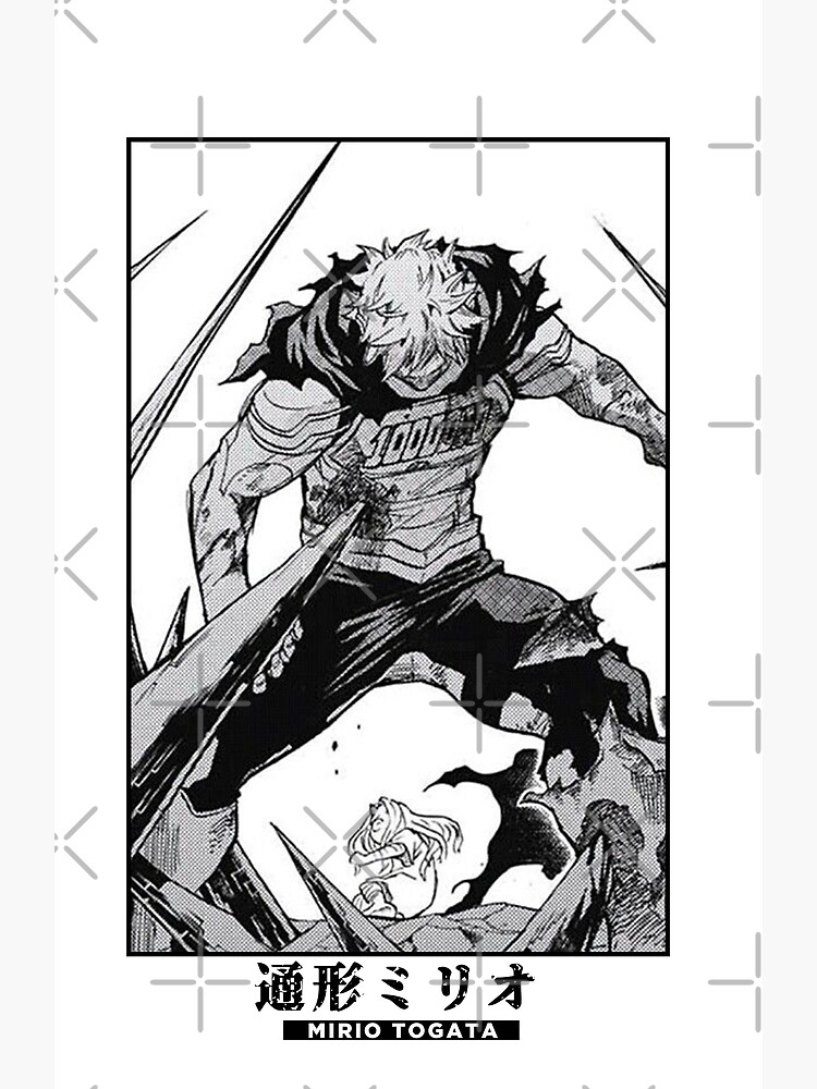 "Mirio Togata-Classic manga panel collection" Photographic Print for ...