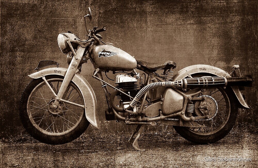 "Puch GS 350" by Gabi Siebenhühner | Redbubble