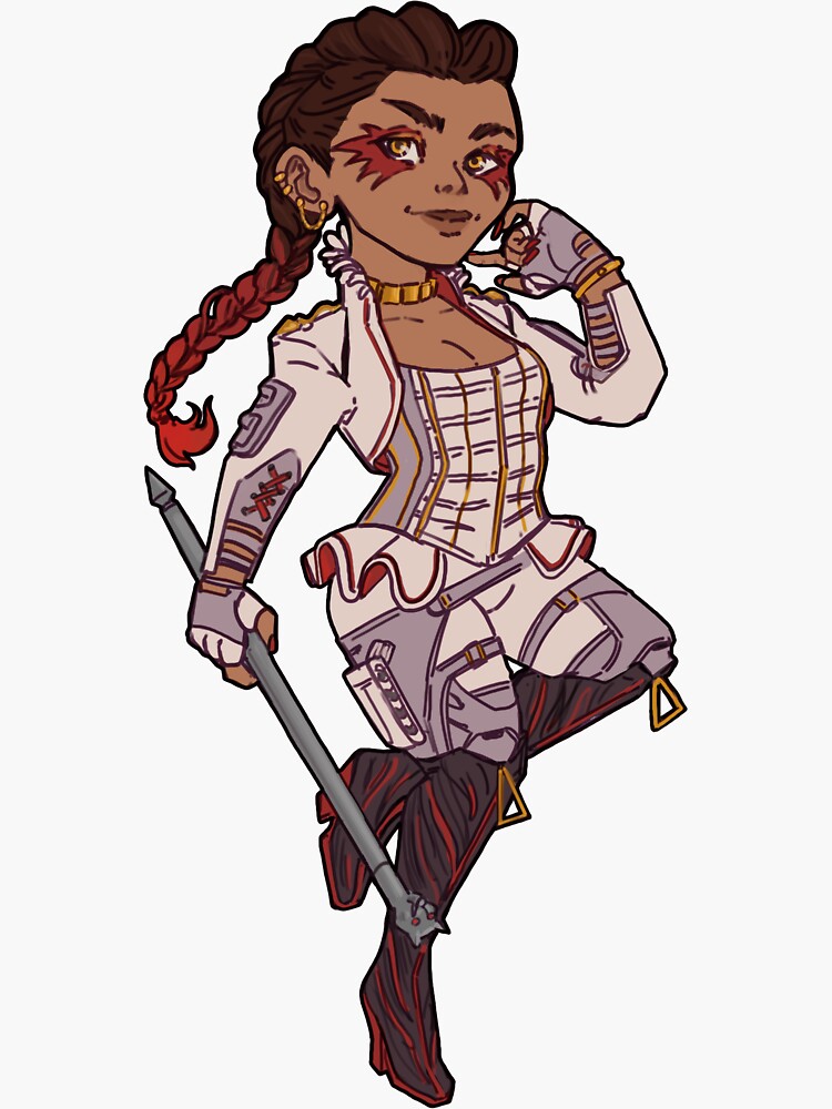 "Loba Apex Legends" Sticker by hutcherspade | Redbubble