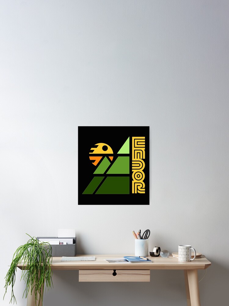 "endor logo" Poster for Sale by raffitidesign | Redbubble