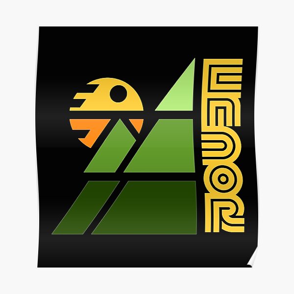 "endor logo" Poster for Sale by raffitidesign | Redbubble