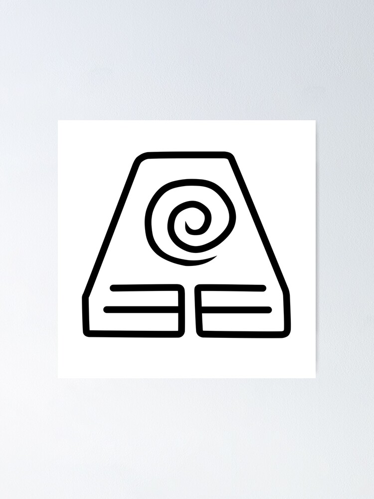 "Avatar the last airbender earth logo" Poster by DakotaGThompson ...