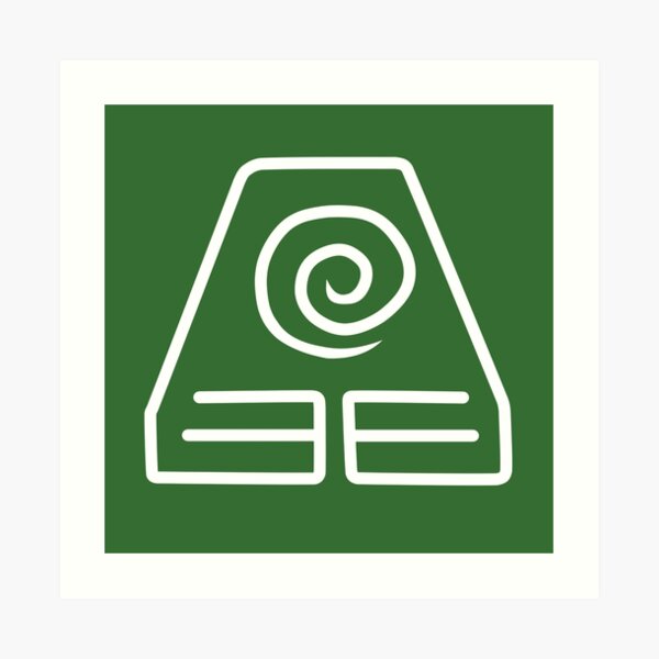 "Avatar the last airbender earth logo" Art Print by DakotaGThompson ...