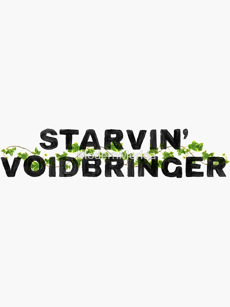 "Starvin Voidbringer" Sticker for Sale by ModernMerida | Redbubble