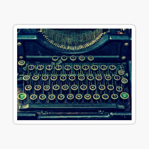 "Press Any Key" Sticker for Sale by Kadwell | Redbubble