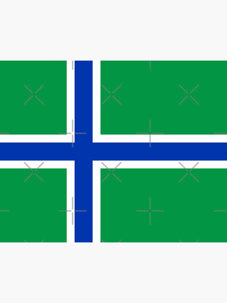 "South Uist Flag, Uibhist a Deas, Outer Hebrides" Sticker for Sale by ...