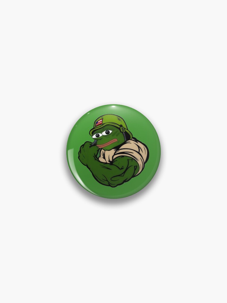 " Pepe sticker Pepe the frog military War funny meme " Pin for Sale by ...