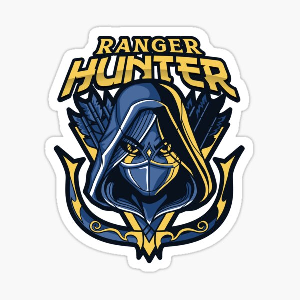 "Ranger Hunter" Sticker for Sale by natural-20s | Redbubble
