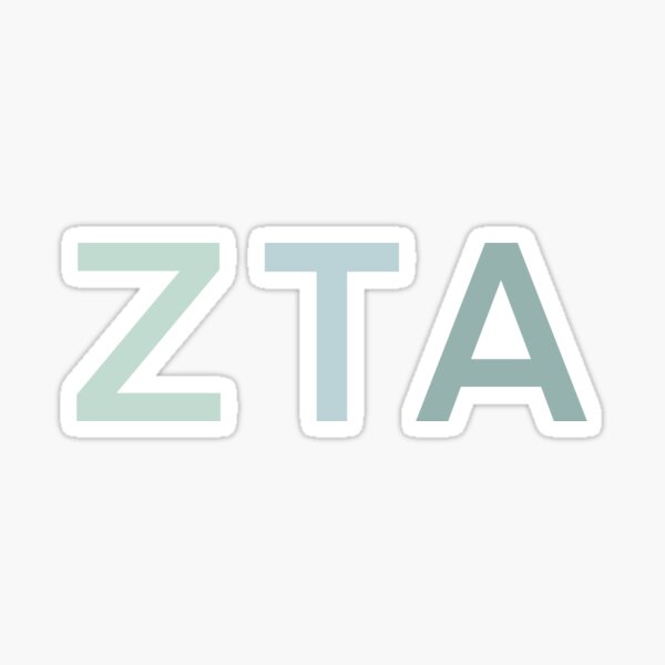 "ZTA" Sticker for Sale by Shellyf1604 | Redbubble