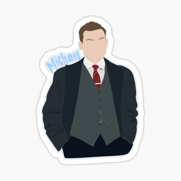 "Michael " Sticker for Sale by claysus | Redbubble