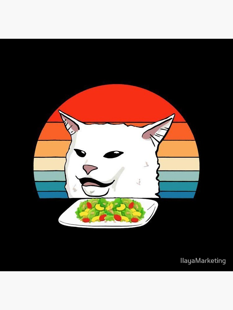 "Unbothered cat meme" Sticker for Sale by IlayaMarketing | Redbubble
