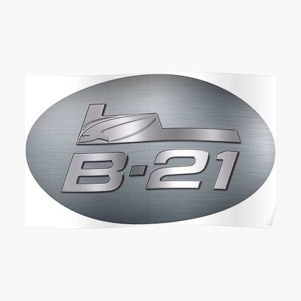 "B-21 Raider Program Logo" Poster for Sale by Spacestuffplus | Redbubble