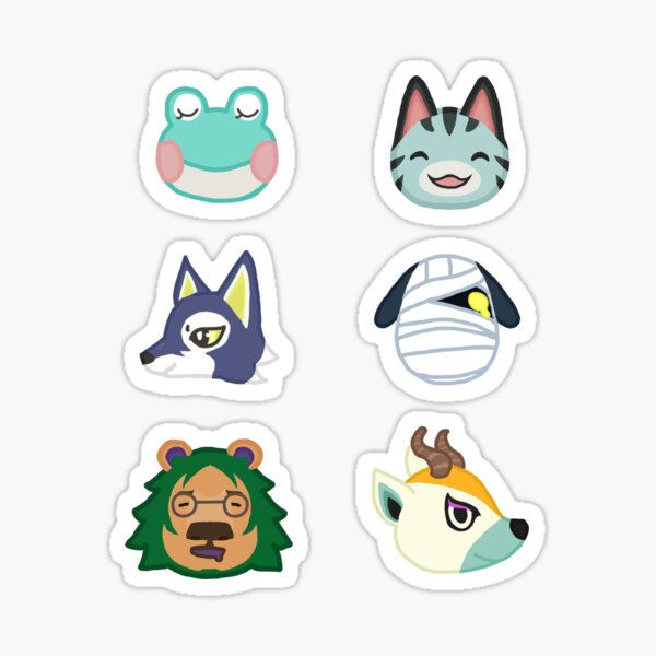 "L villagers" Sticker for Sale by chillayx | Redbubble